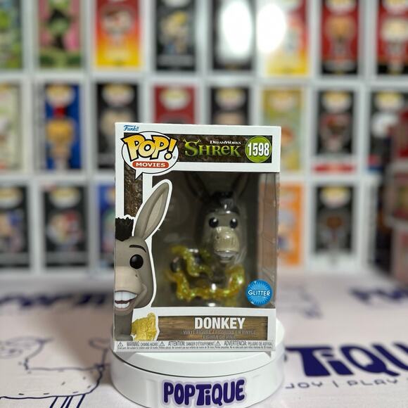 Funko | Toys | Shrek Dreamworks 3th Anniversary Donkey Glitter Funko ...